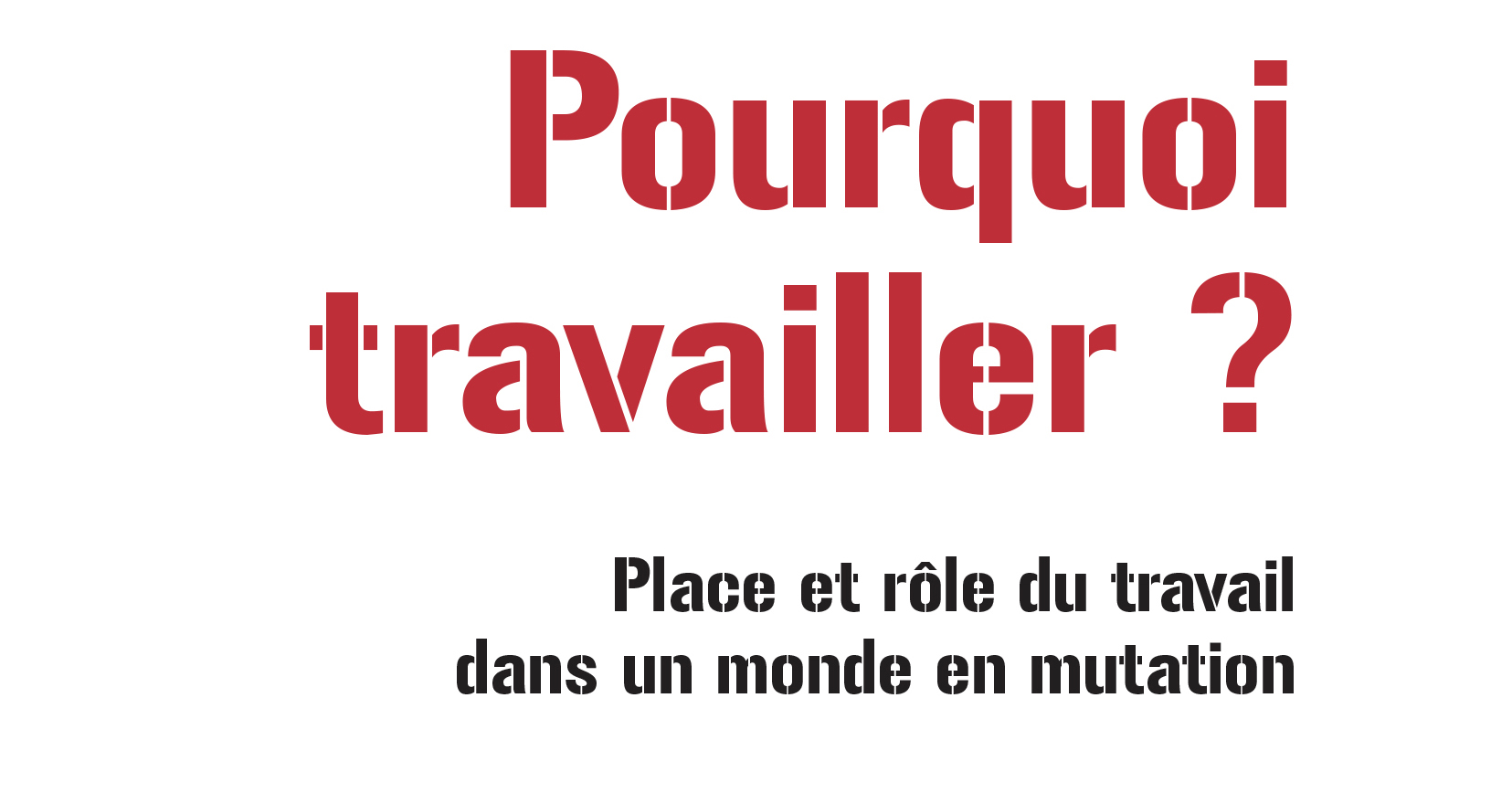 Podcast d'Anthony Hussenot pour son ouvrage "Pourquoi travailler ...