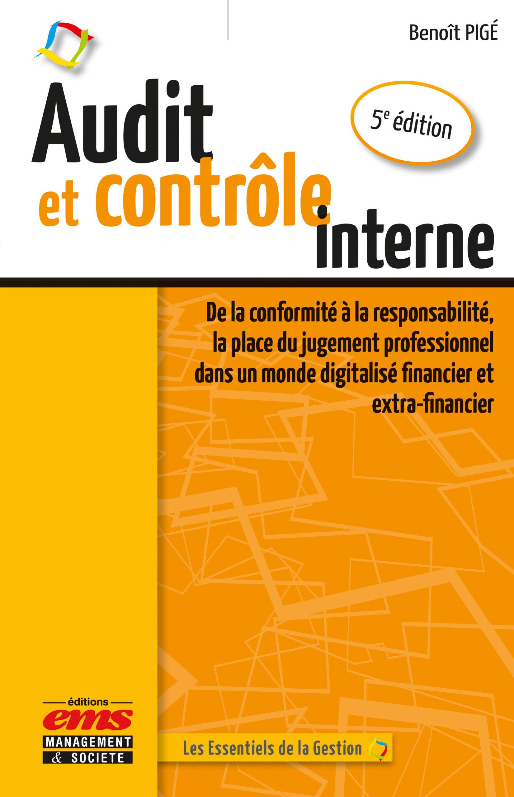 AUDIT ET CONTRÔLE INTERNE - 5E ÉDITION - EMS ÉDITIONS