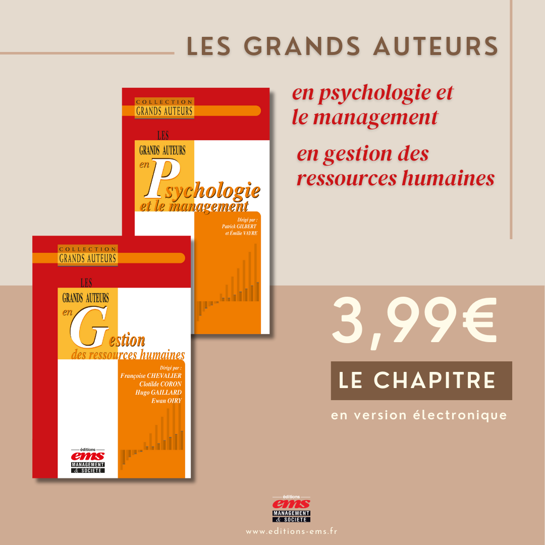 Les chapitres des "Grands auteurs" disponibles à 3,99€ - EMS ÉDITIONS